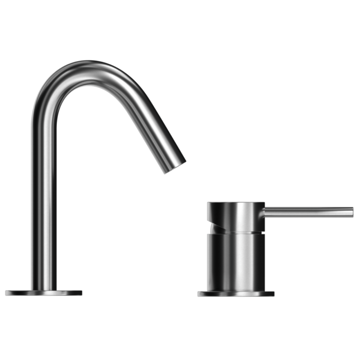 Brushed stainless steel - Duten