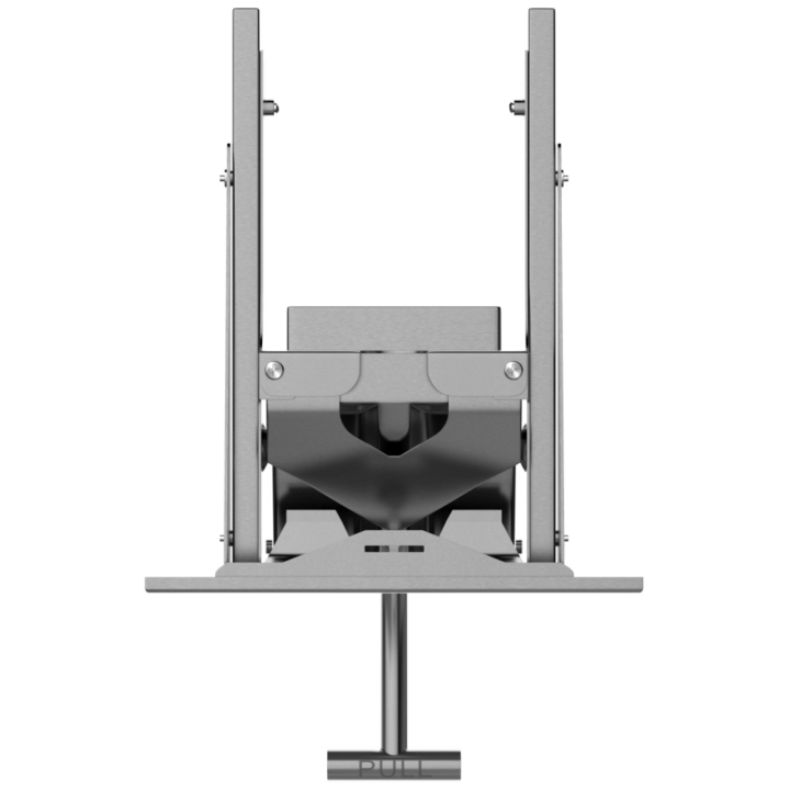 Brushed stainless steel - Duten