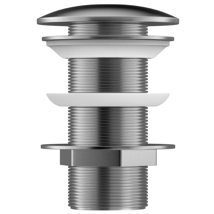 Brushed stainless steel - Duten