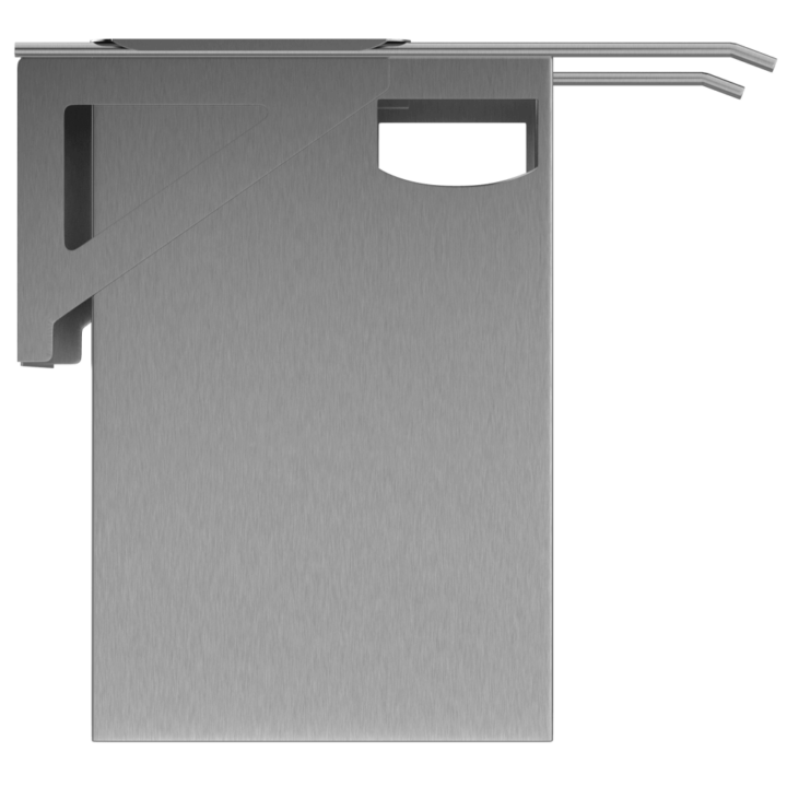 Brushed stainless steel - Duten